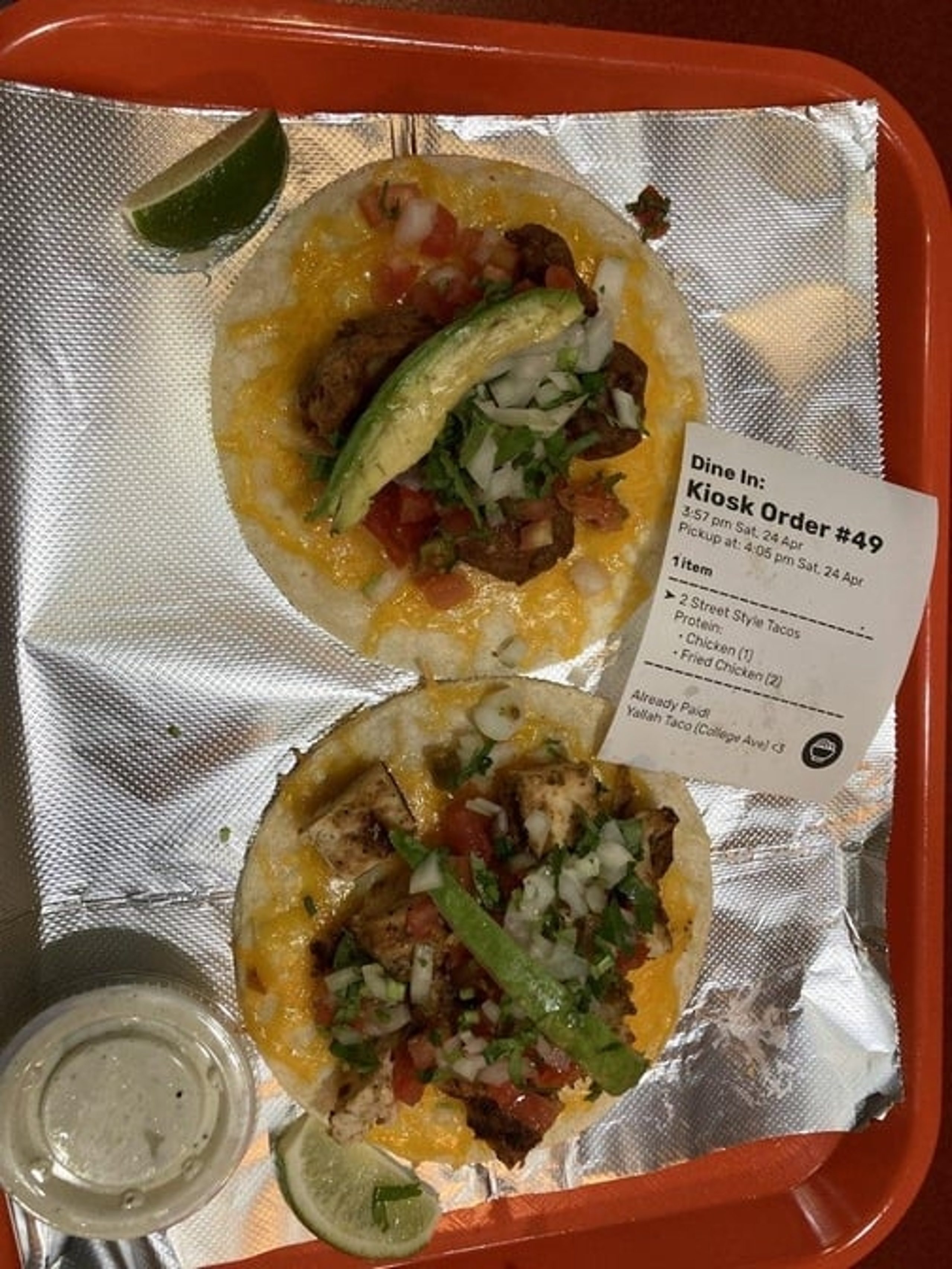 Yallah Taco Online Menu | Best Mexican food in State College